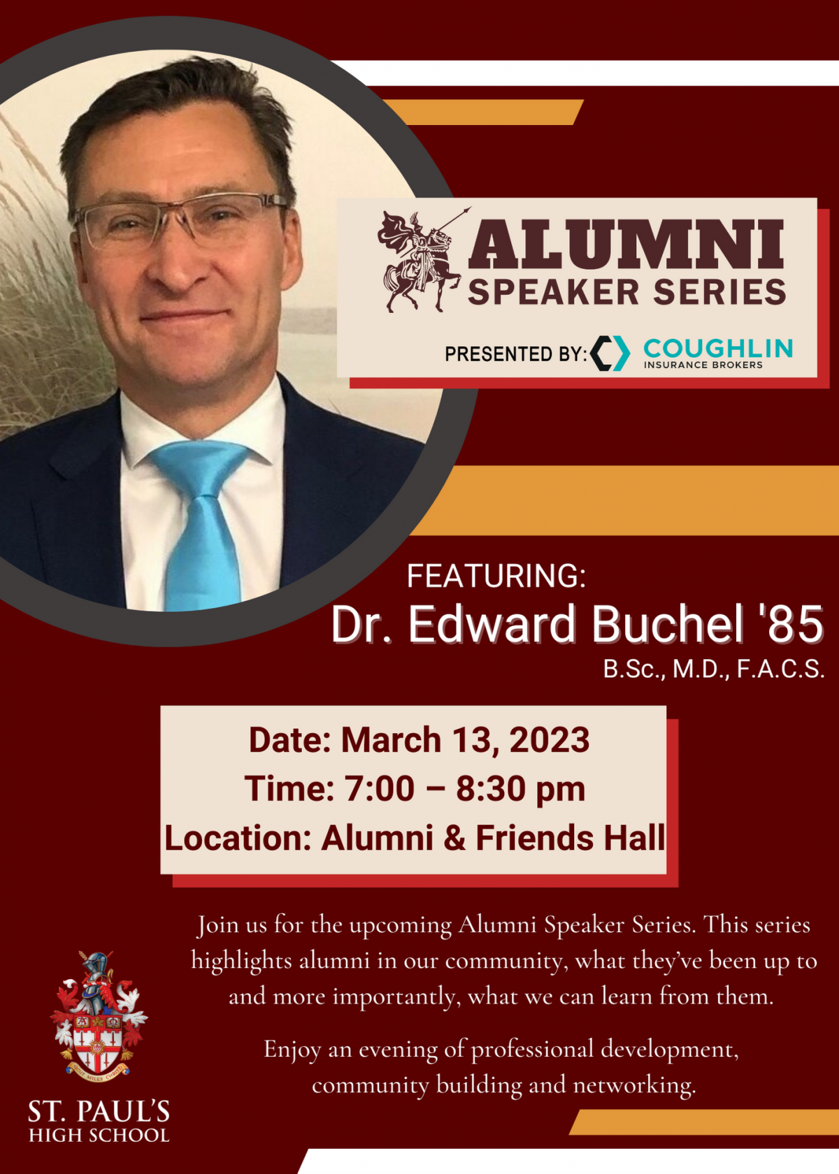 Alumni Speaker Series - St Paul's High School